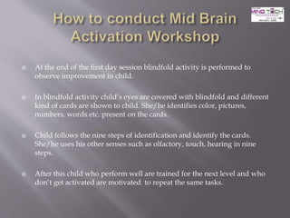 MidBrain-Activation-PPT for children and it's benifits | PPTX