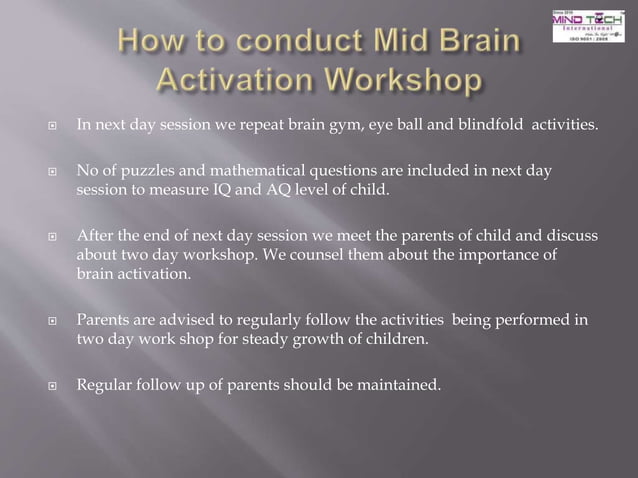 MidBrain-Activation-PPT for children and it's benifits | PPTX ...