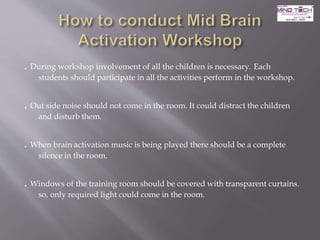 MidBrain-Activation-PPT for children and it's benifits | PPTX