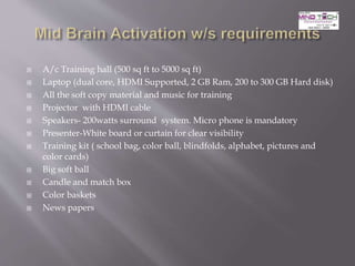 MidBrain-Activation-PPT for children and it's benifits | PPTX
