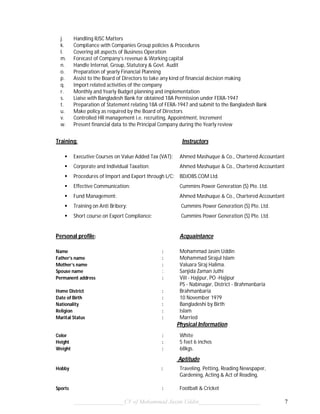 CV_JASIM UDDIN | PDF