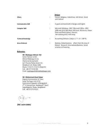 CV_JASIM UDDIN | PDF