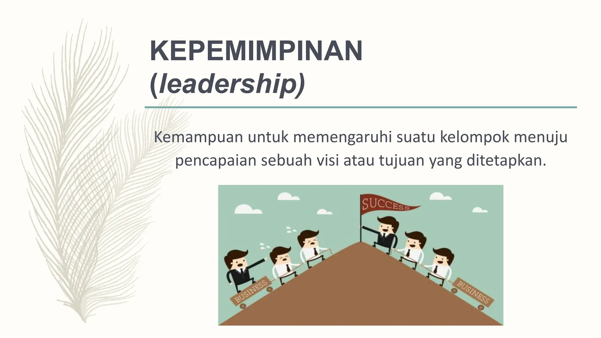 Leadership atau KEPEMIMPINAN (perilaku organisasi) | PPTX