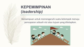 Leadership atau KEPEMIMPINAN (perilaku organisasi) | PPTX
