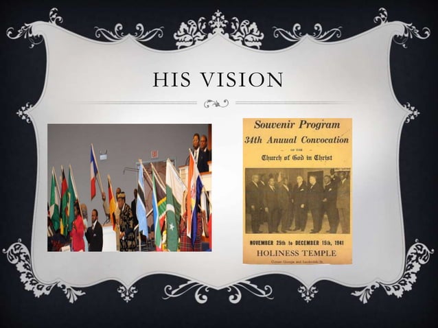 COGIC History and The Vision of the Founder | PPTX