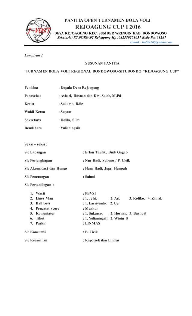 375729134 proposal-sponsor-turnamen-bola-voli | DOCX