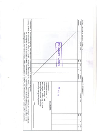 Degree and student copys | PDF