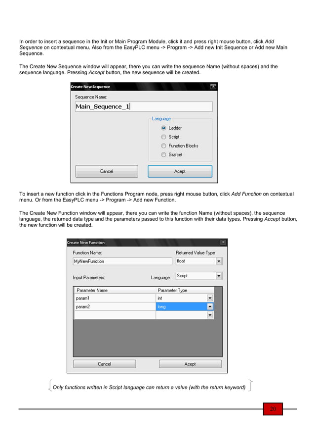 PLC: Easy PLC User manual | PDF
