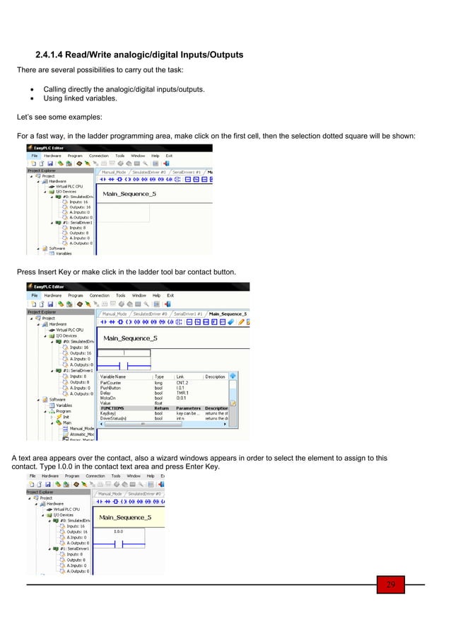 PLC: Easy PLC User manual | PDF