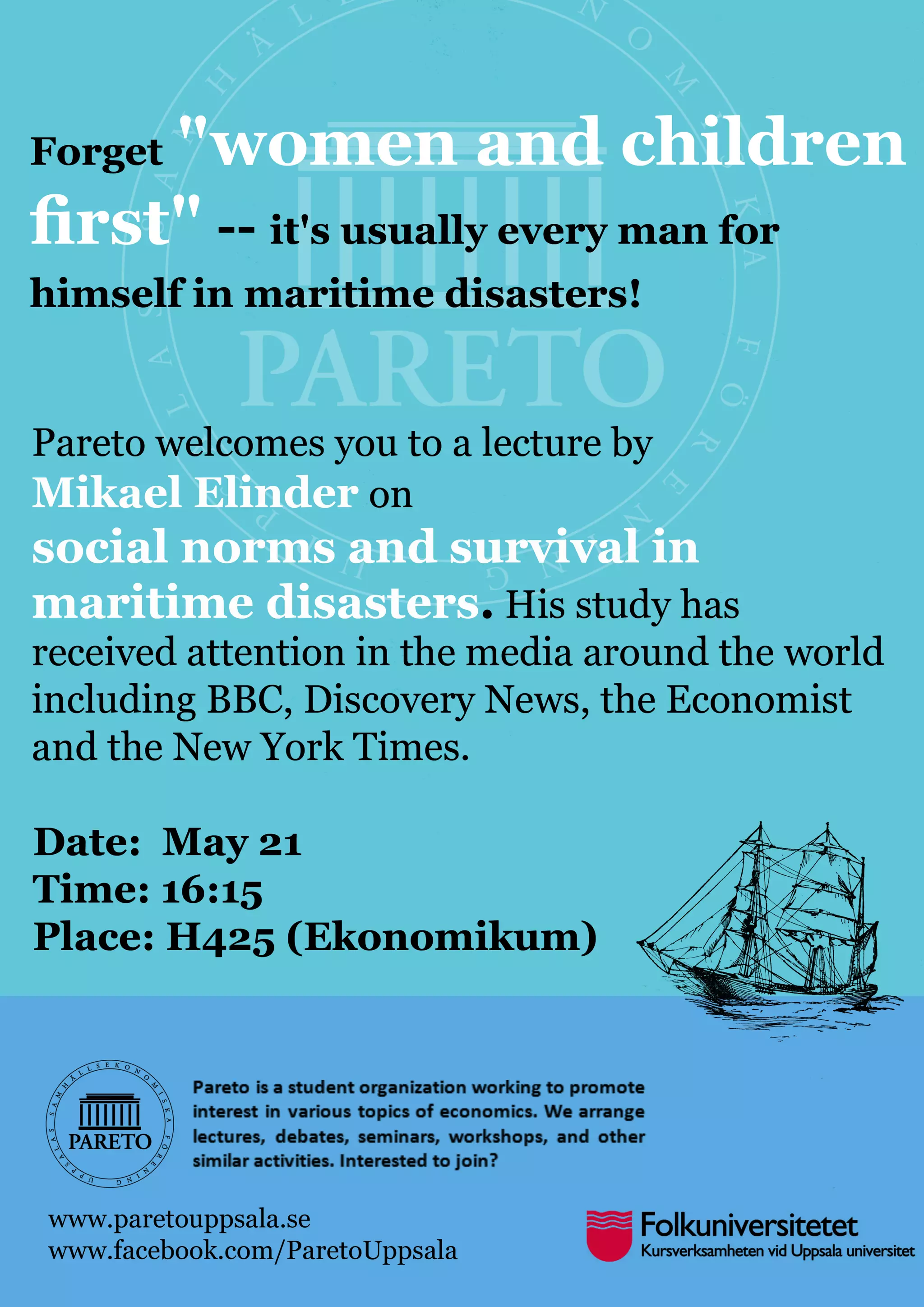 Lecture Poster Blue | PDF