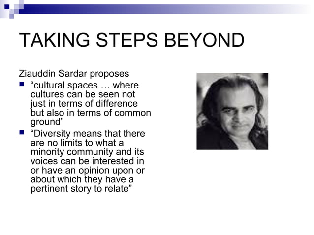 BEYOND MULTICULTURALISM presentation | PPT