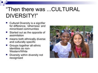 BEYOND MULTICULTURALISM presentation | PPT