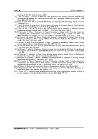 Intelligent Bridge Seismic Monitoring System Based on Neuro Genetic Hybrid | PDF