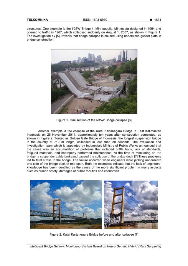 Intelligent Bridge Seismic Monitoring System Based on Neuro Genetic Hybrid | PDF