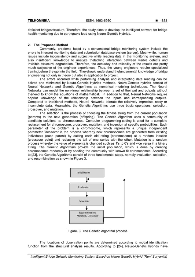 Intelligent Bridge Seismic Monitoring System Based on Neuro Genetic Hybrid | PDF