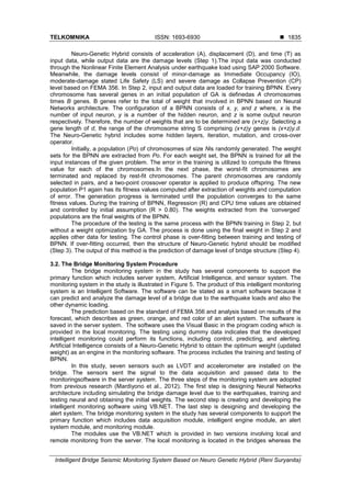 Intelligent Bridge Seismic Monitoring System Based on Neuro Genetic Hybrid | PDF