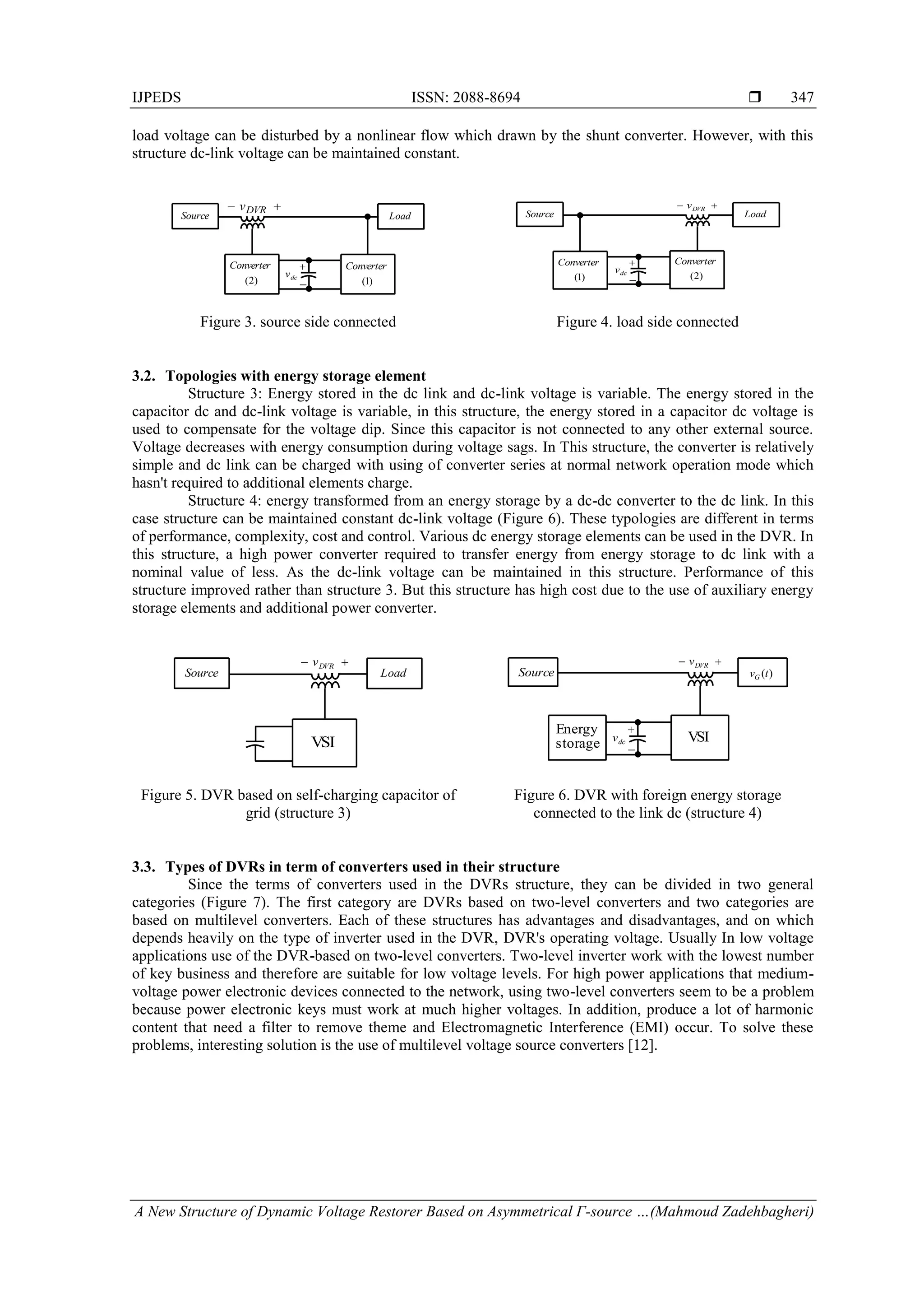 A New Structure of Dynamic Voltage Restorer Based on Asymmetrical ī-source Inverters to ...
