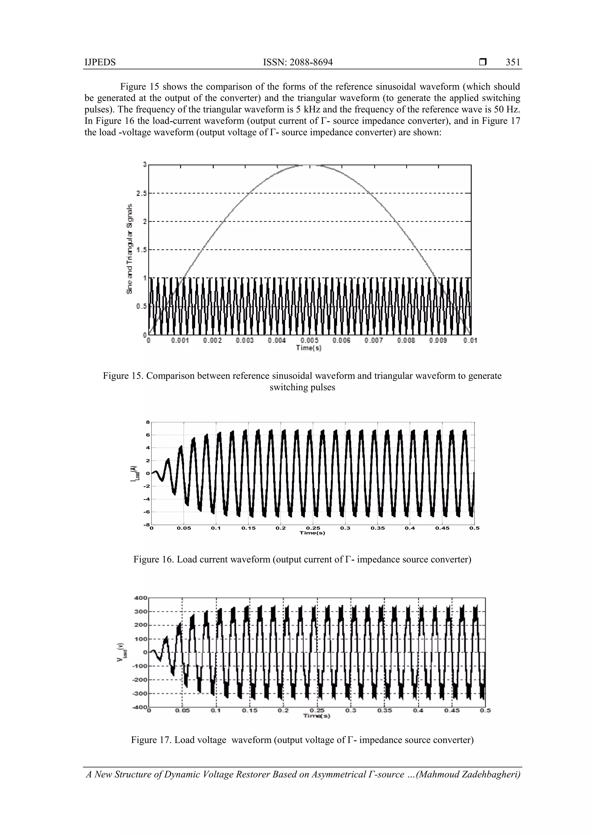 A New Structure of Dynamic Voltage Restorer Based on Asymmetrical ī-source Inverters to ...