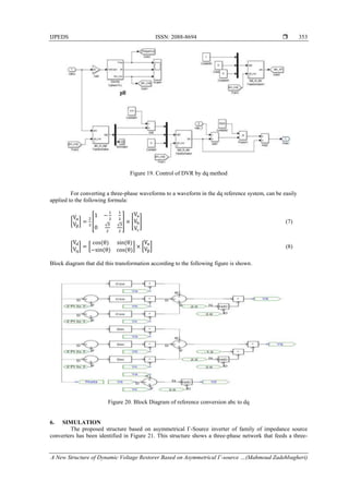 A New Structure of Dynamic Voltage Restorer Based on Asymmetrical ī-source Inverters to ...
