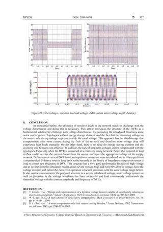 A New Structure of Dynamic Voltage Restorer Based on Asymmetrical ī-source Inverters to ...