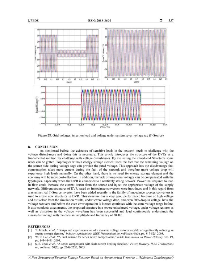 A New Structure of Dynamic Voltage Restorer Based on Asymmetrical ī-source Inverters to ...
