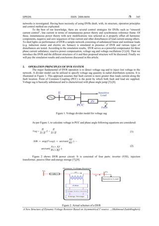 A New Structure of Dynamic Voltage Restorer Based on Asymmetrical ī-source Inverters to ...