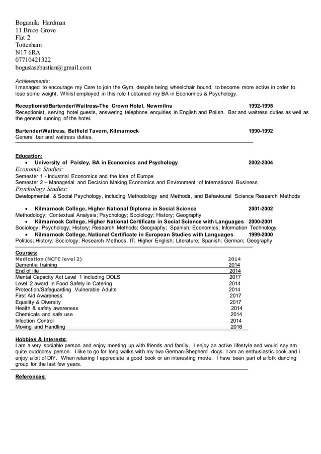 Bogusia CV. 31.07.15