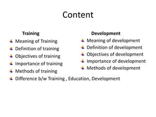 376272430-Training-and-Development-Presentation.pptx | Human Resources ...