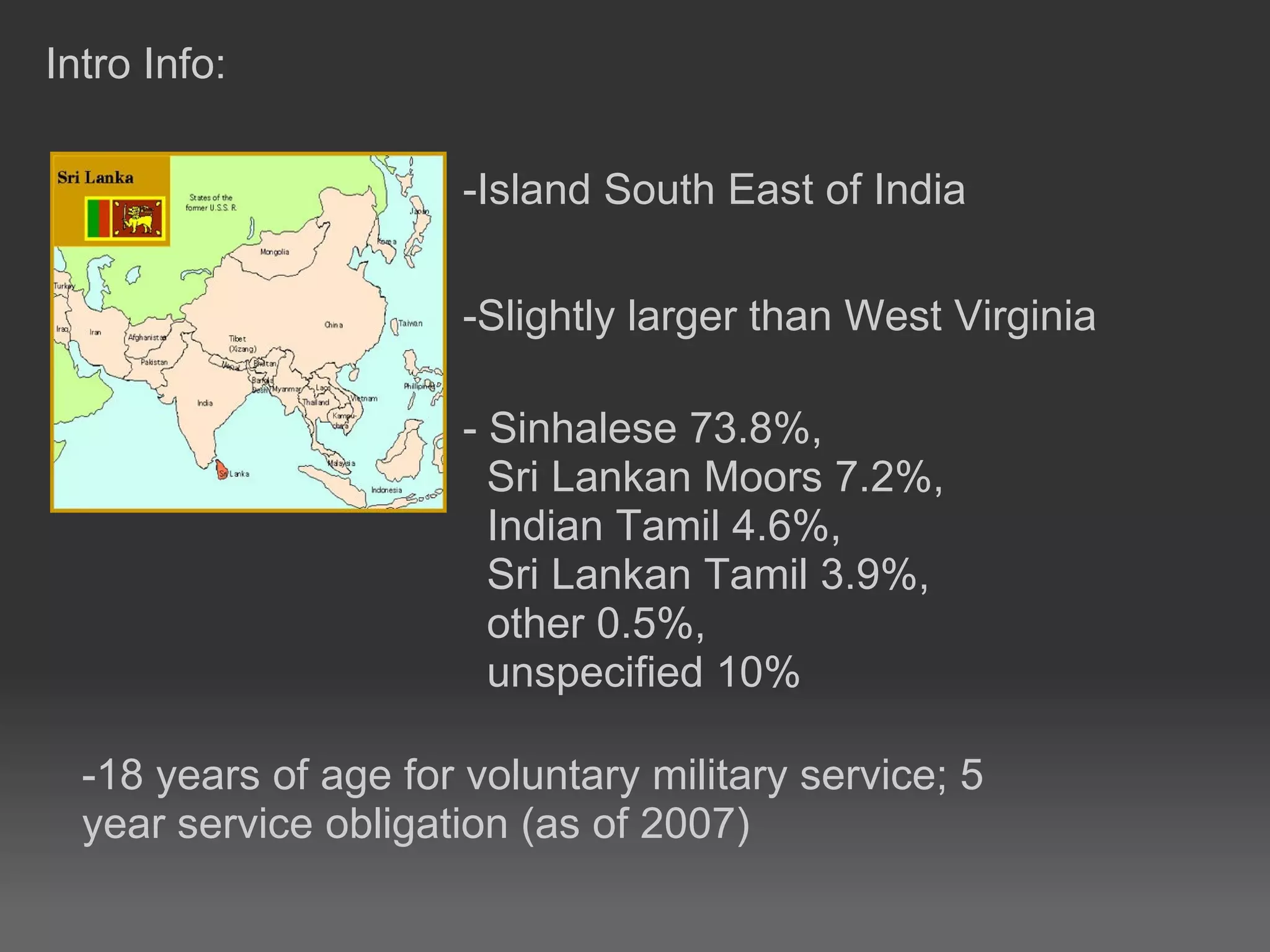 Sri Lanka Case Study Presentation | PPT