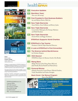 37638 healthspan summer07 | PDF | Business | Business and Finance