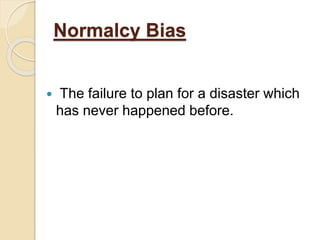 Cognitive Biases in Project Management | PPTX