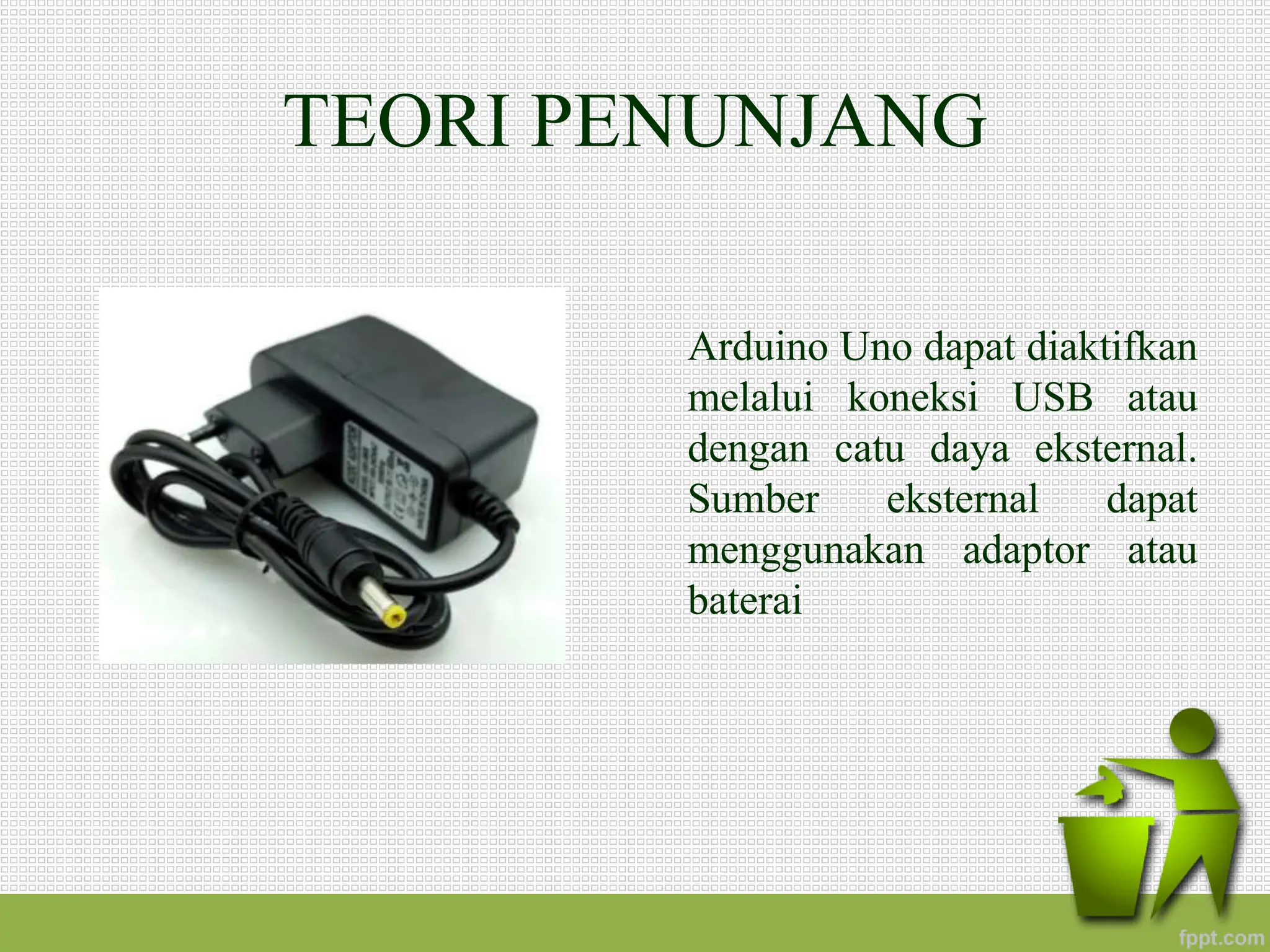 tempat sampah otomatis menggunakan sensor HC-SR04 berbasis arduino uno ...