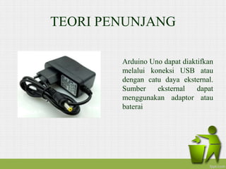 tempat sampah otomatis menggunakan sensor HC-SR04 berbasis arduino uno ...