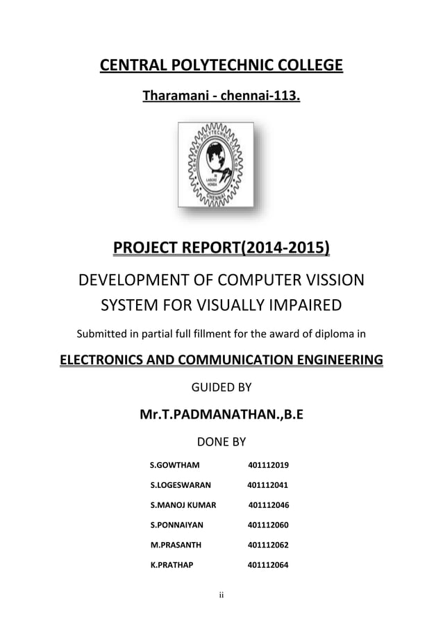 GOWTHAM REPORT | PDF