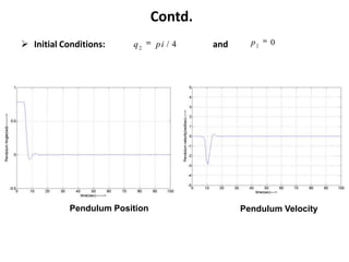 Design of Nonlinear State Feedback Control Law for Rotating Pendulum ...