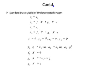 Design of Nonlinear State Feedback Control Law for Rotating Pendulum System: A Block ...