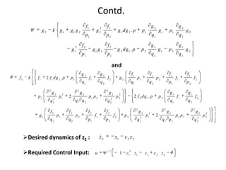 Design of Nonlinear State Feedback Control Law for Rotating Pendulum ...