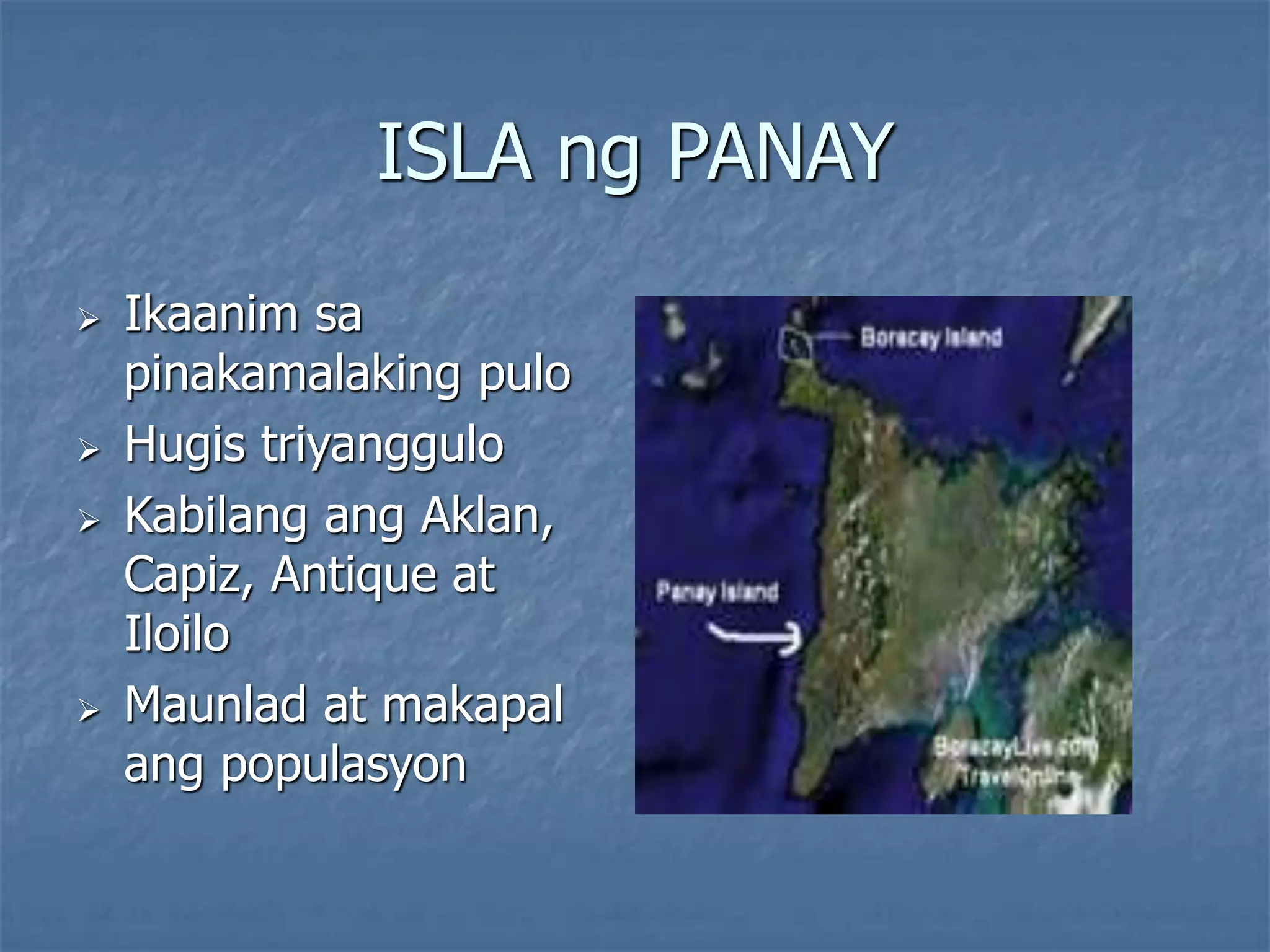 Region-6-Kanlurang-Visayas.ppt Aklan, panay island | PPT