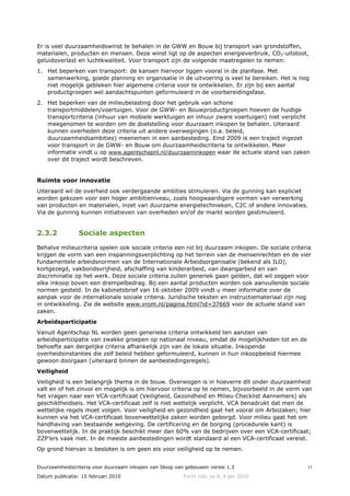 Criteriadocument Sloop van gebouwen | PDF