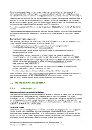 Criteriadocument Sloop van gebouwen | PDF