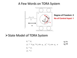 Stabilization of TORA System: A Backstepping Based Hierarchical Sliding ...