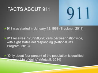 911 Presentation | PPTX
