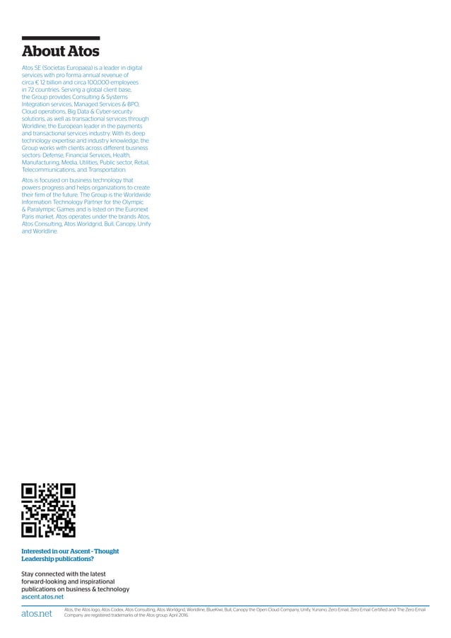 atos-whitepaper-bigdataanalytics | PDF | Technology Industry | Industries