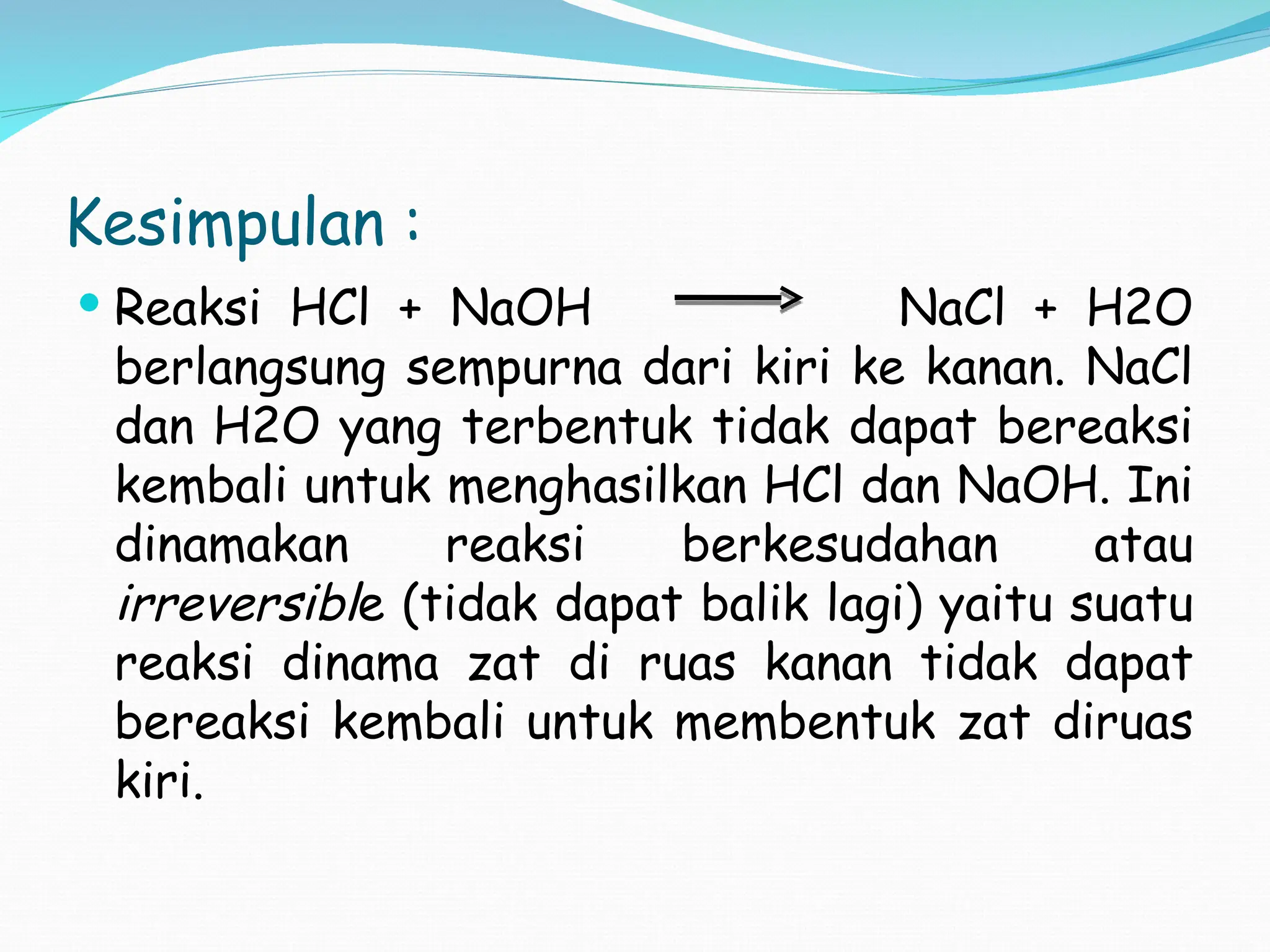 KESETIMBANGAN_KIMIA.mata pelajaran kimia kelas XIppt | PPT