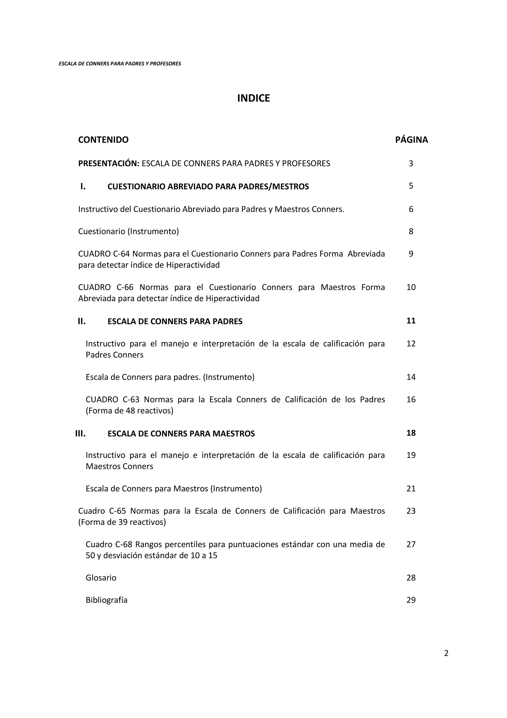 MANUAL DE ESCALAS CONNER | PDF