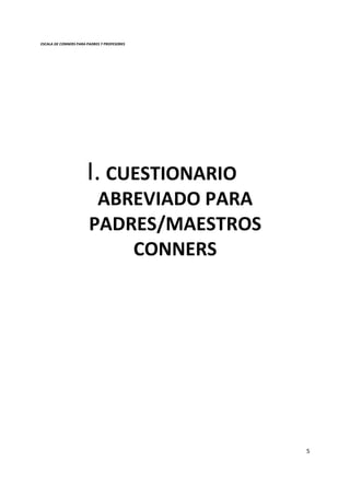 MANUAL DE ESCALAS CONNER | PDF