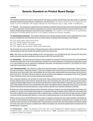 IPC 2221 Generic Standard on Printed Board Design IPC 2221B Ipc | PDF