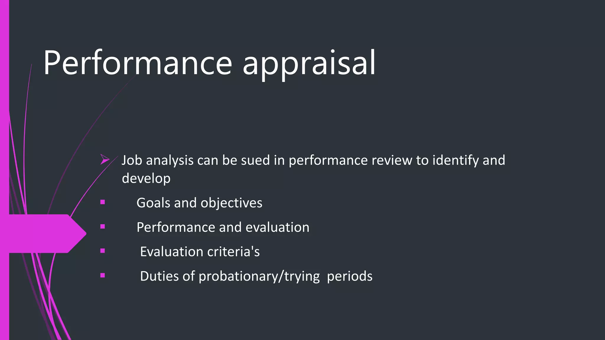 Job Analysis PPT | PPTX