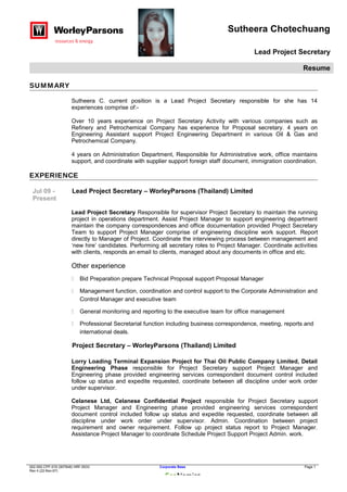 my_resume | DOC | IT and Internet Support | Internet
