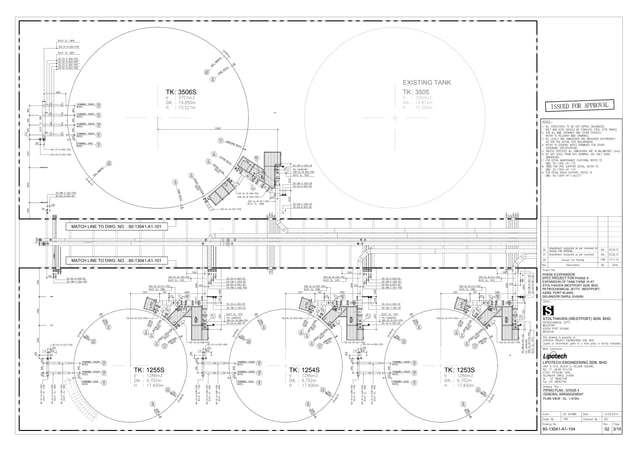 60-13041-A1-104-R02 - Piping Plan - Stage 4 - Plan View EL. 1.472mm (3 ...
